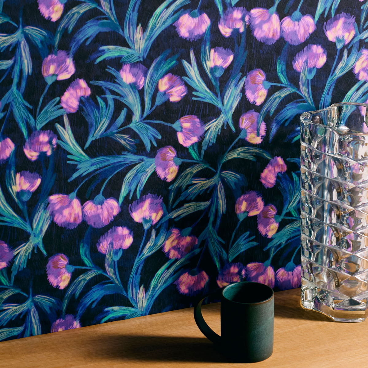 Papier peint Alba nuit | Season Paper - Décoration Mystérieuse - Season ...