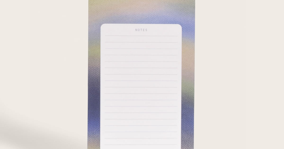 Boreale notepad - Notepads - Made in France - Season Paper