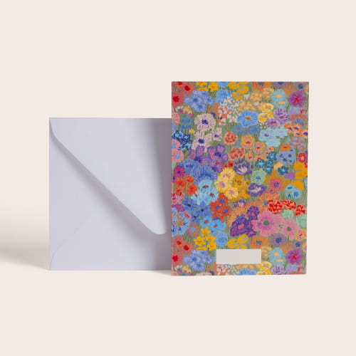 Carte Mille fleurs - Season Paper