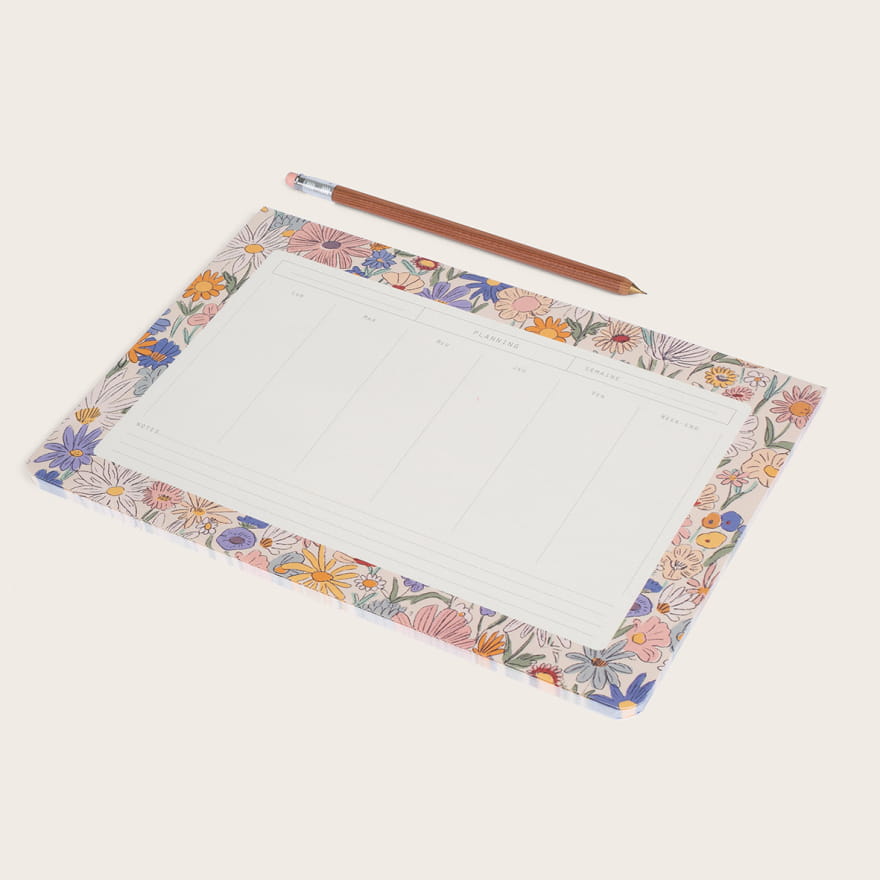 Mensuels et semainiers - Fabrication Française Artisanale - Season Paper