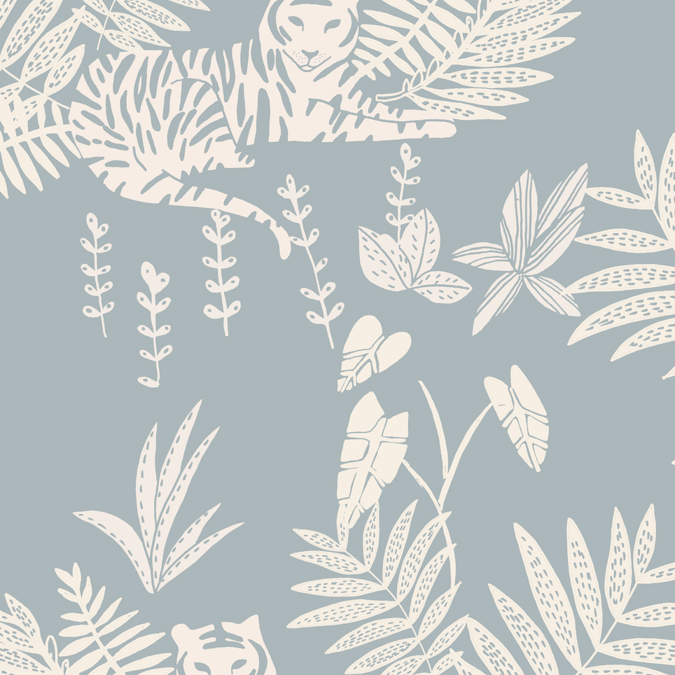 Blue Jungle Wallpaper | Season Paper - Season Paper