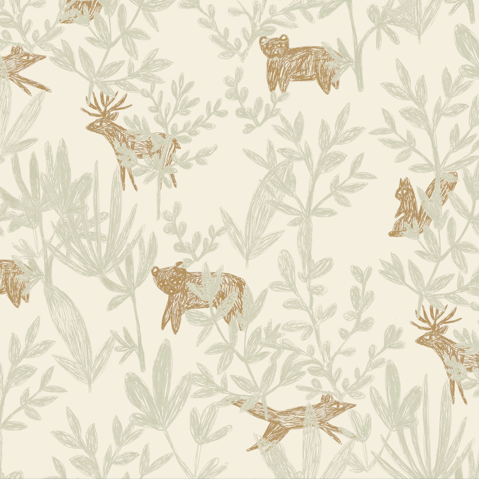 Animal Forest Wallpaper | Cache Cache | Season Paper - Season Paper